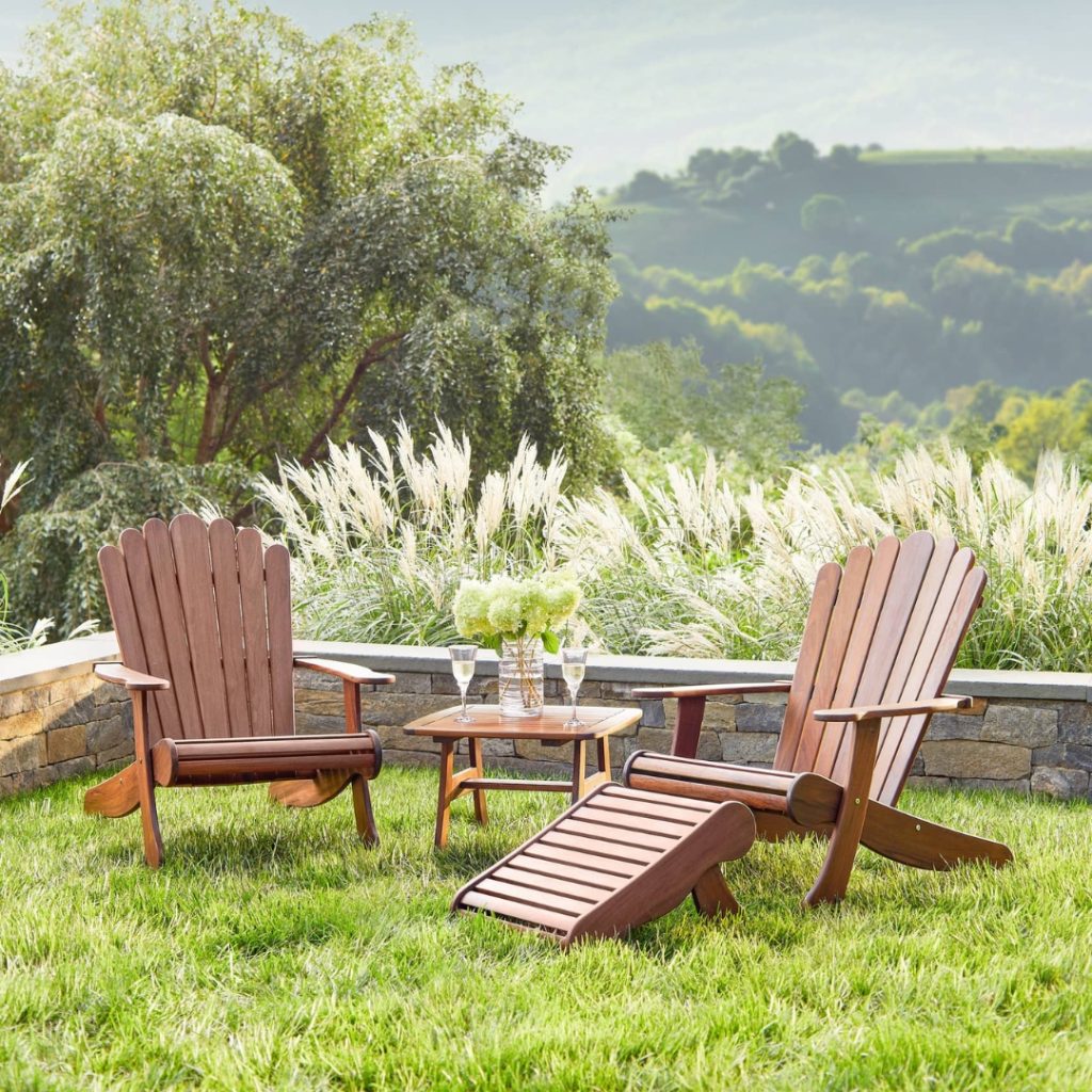 Ipe Heritage Adirondack Chair - Florida Backyard
