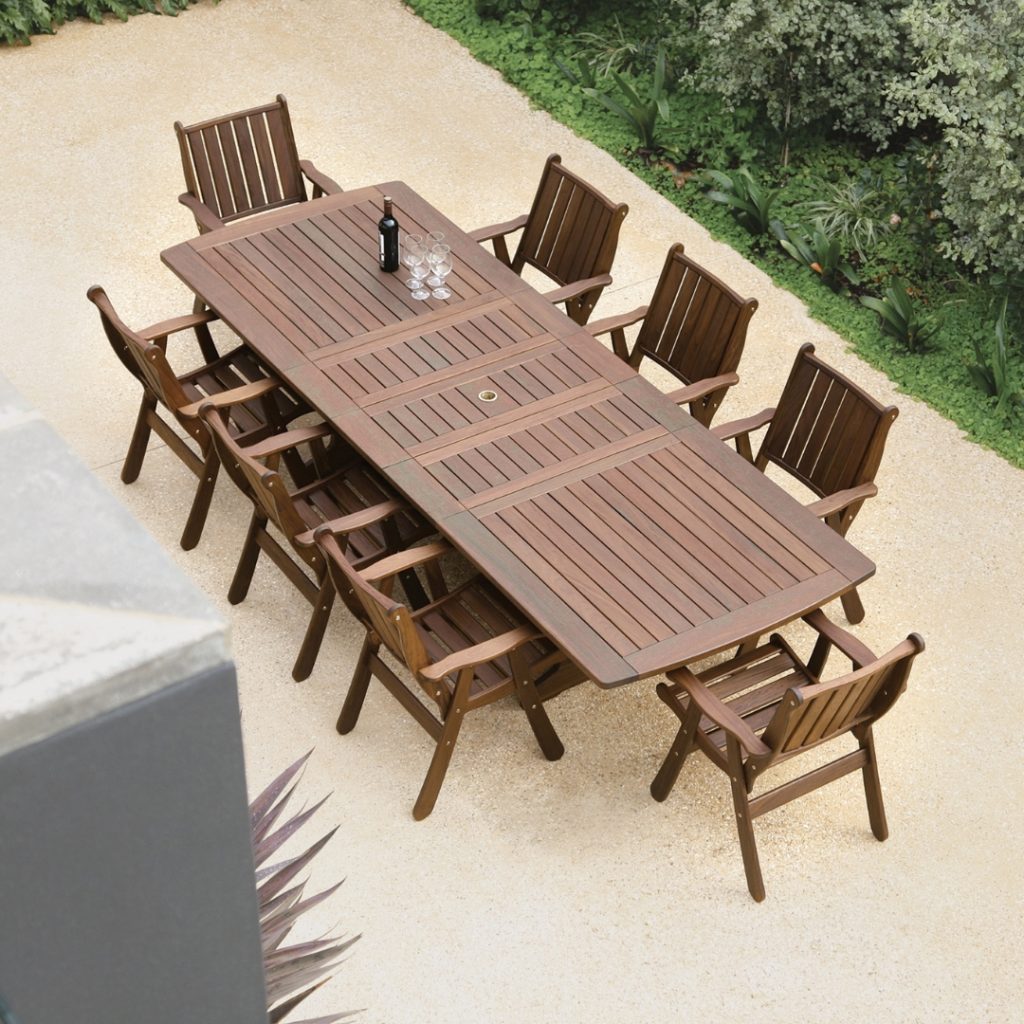 Ipe Heritage Integra Arm Chair - Florida Backyard