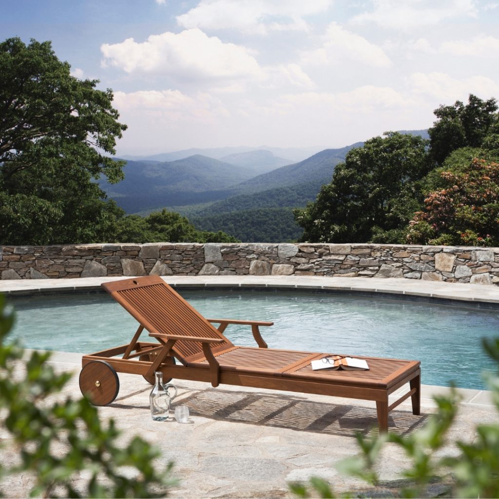 Ipe Opal Chaise Lounge - Florida Backyard