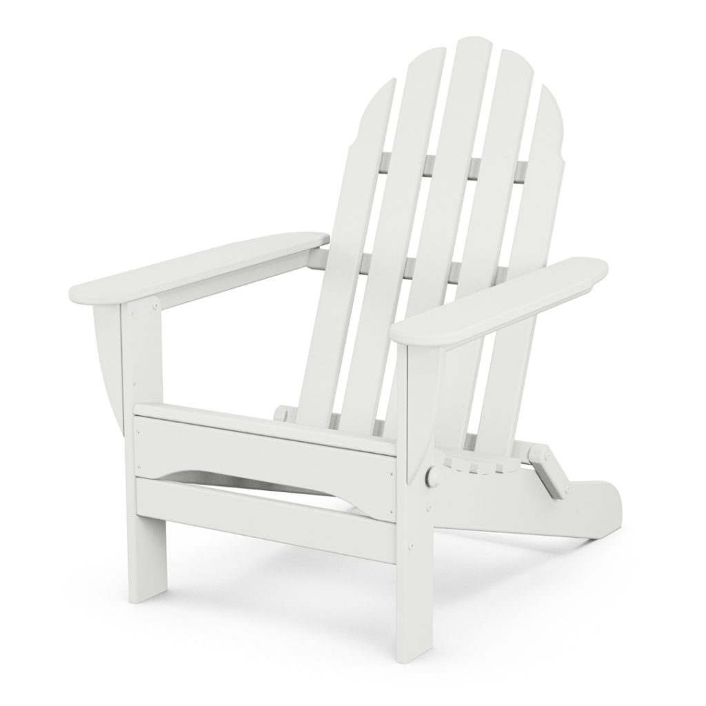 Polywood Classic Folding Adirondack Chair - Florida Backyard